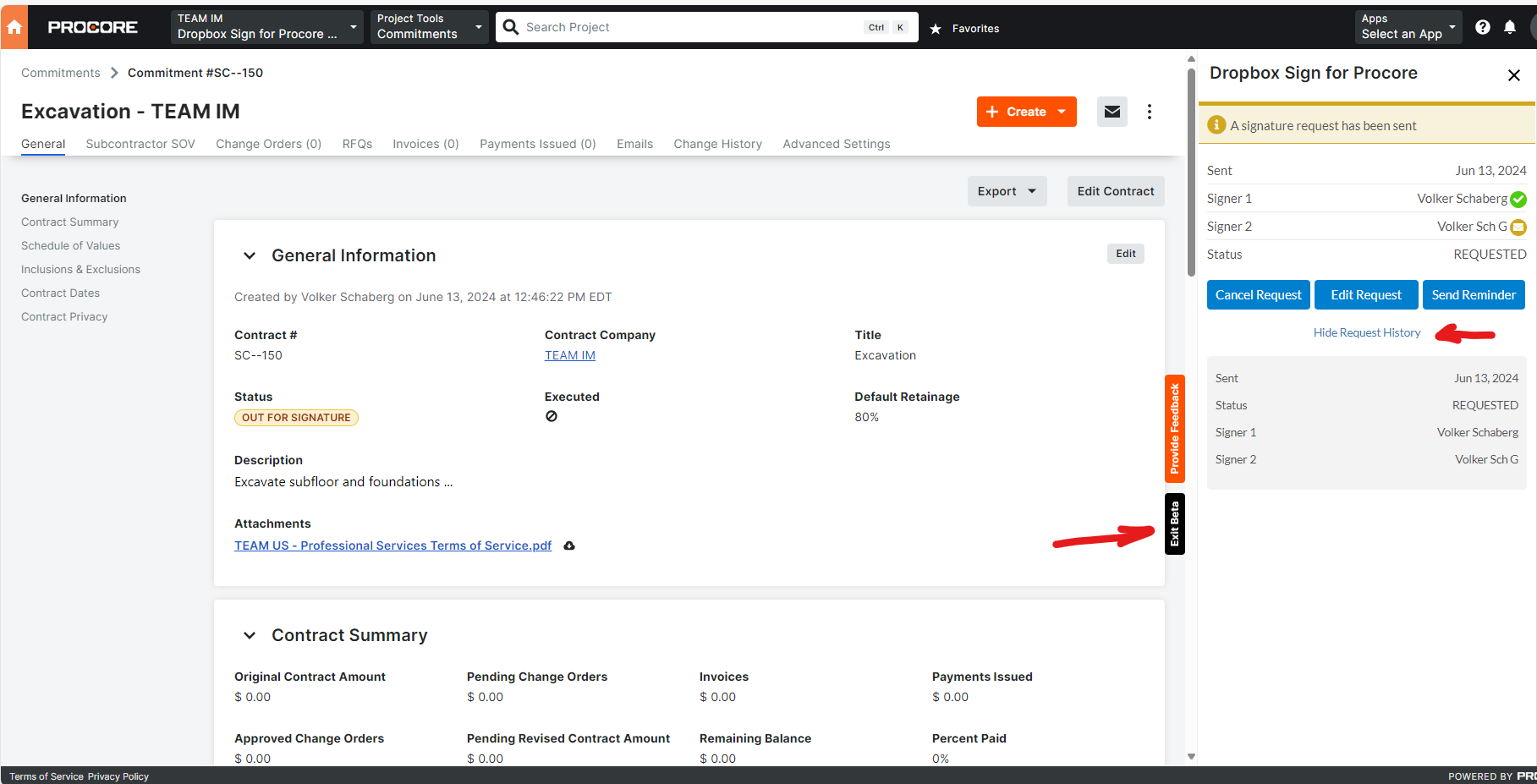 Dropbox Sign for Procore: Introducing eSignature Support for Financial ...